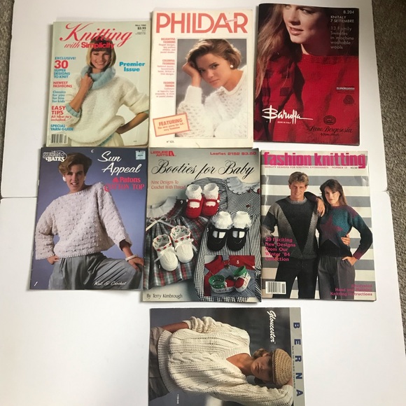 Art | Vintage Knitting Magazines And Patterns | Poshmark